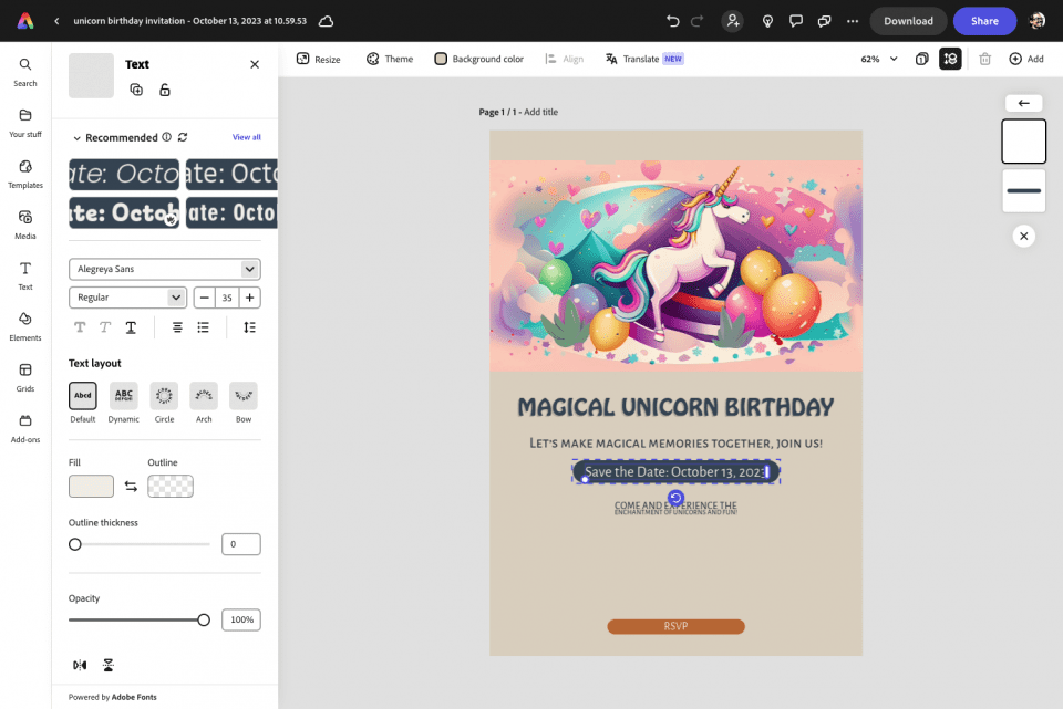 How to Use the New AI-Powered Features in Adobe Express - Our-Hometown