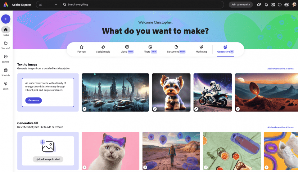 How to Use the New AI-Powered Features in Adobe Express - Our-Hometown