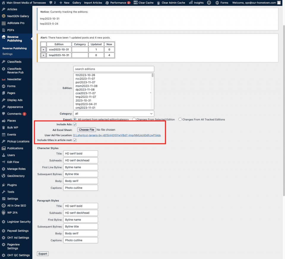 Main Street Media of Tennessee: A Case Study in Reverse Publishing ...