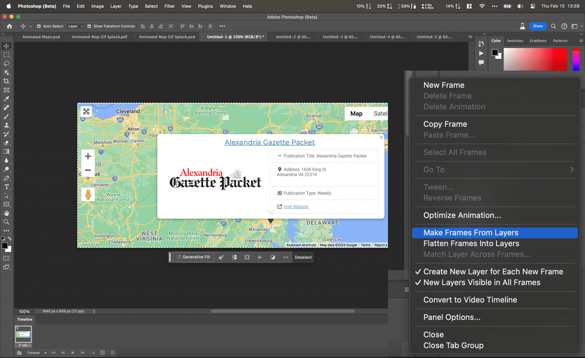 Make Awesome Animated GIFs with Photoshop - Our-Hometown