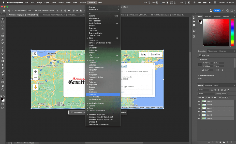 Make Awesome Animated GIFs with Photoshop - Our-Hometown