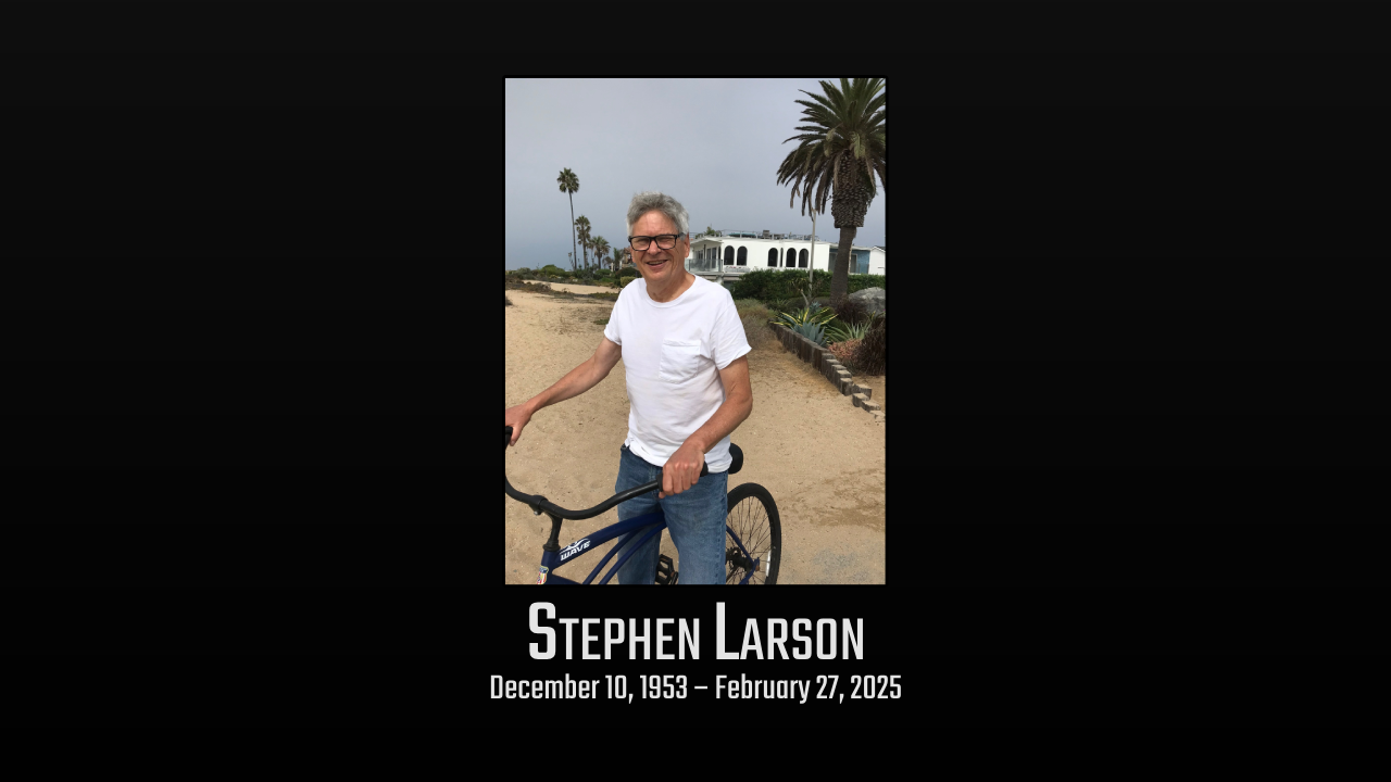 Our-Hometown mourns the loss of founder Stephen Larson - Our-Hometown