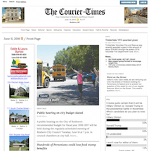 Our Hometown Newspaper CMS & Digital Publishing Platform