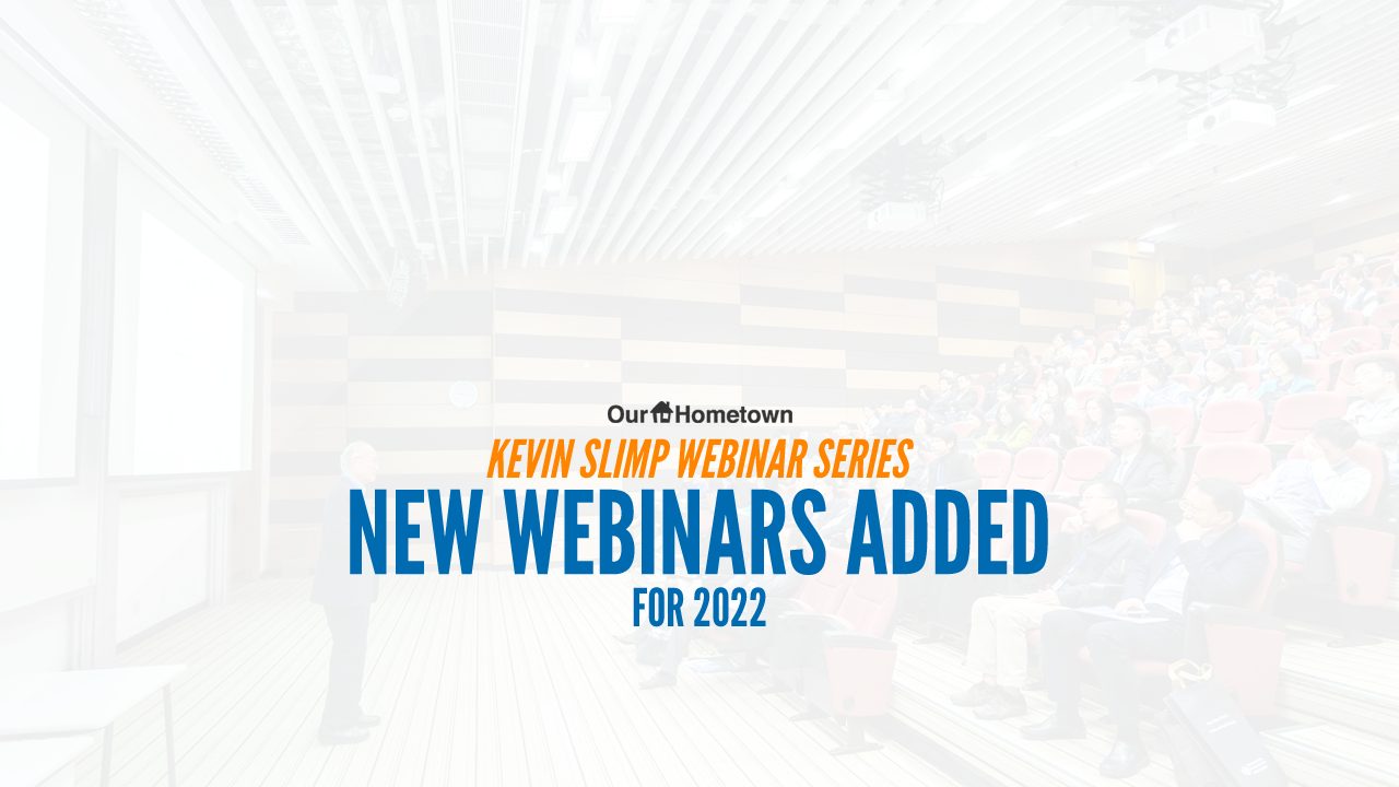 New Kevin Slimp Webinars added! - Our-Hometown