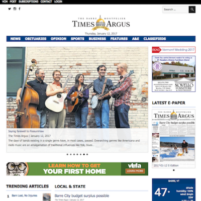 Our Hometown Newspaper CMS & Digital Publishing Platform